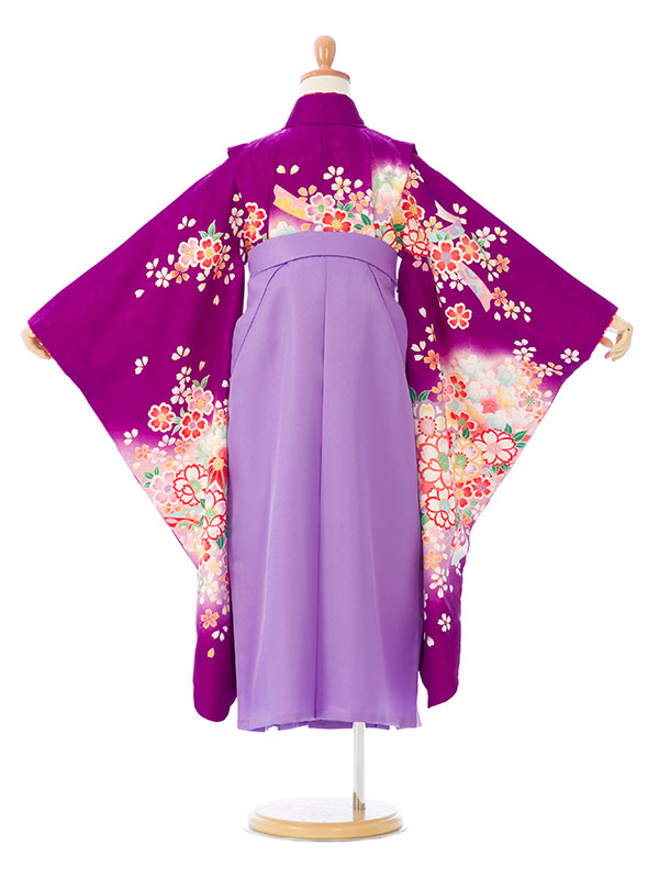 卒園式袴(女の子)|対応身長:115~125cm|花うさぎ|#E-7-914 H｜全国宅配可の「e-きものレンタル」