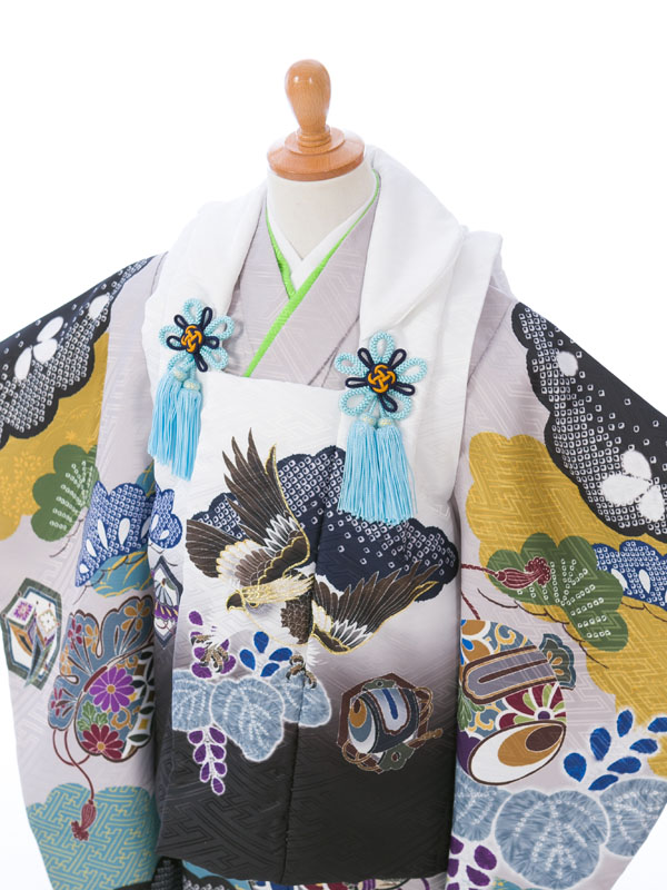 七五三|3歳男児|被布|対応身長:95~105cm|#HAOH063｜全国宅配可の「e-きものレンタル」