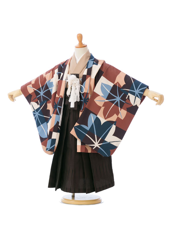 七五三|3歳男児|対応身長:95~105cm|花わらべ|#HAO3517｜全国宅配可の「e-きものレンタル」