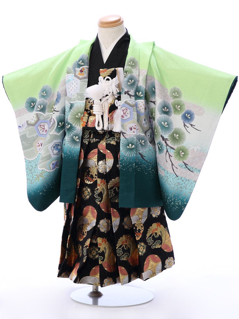 七五三|3歳男児|対応身長:95~105cm|花うさぎ|#E-3-035｜全国宅配可の「e-きものレンタル」