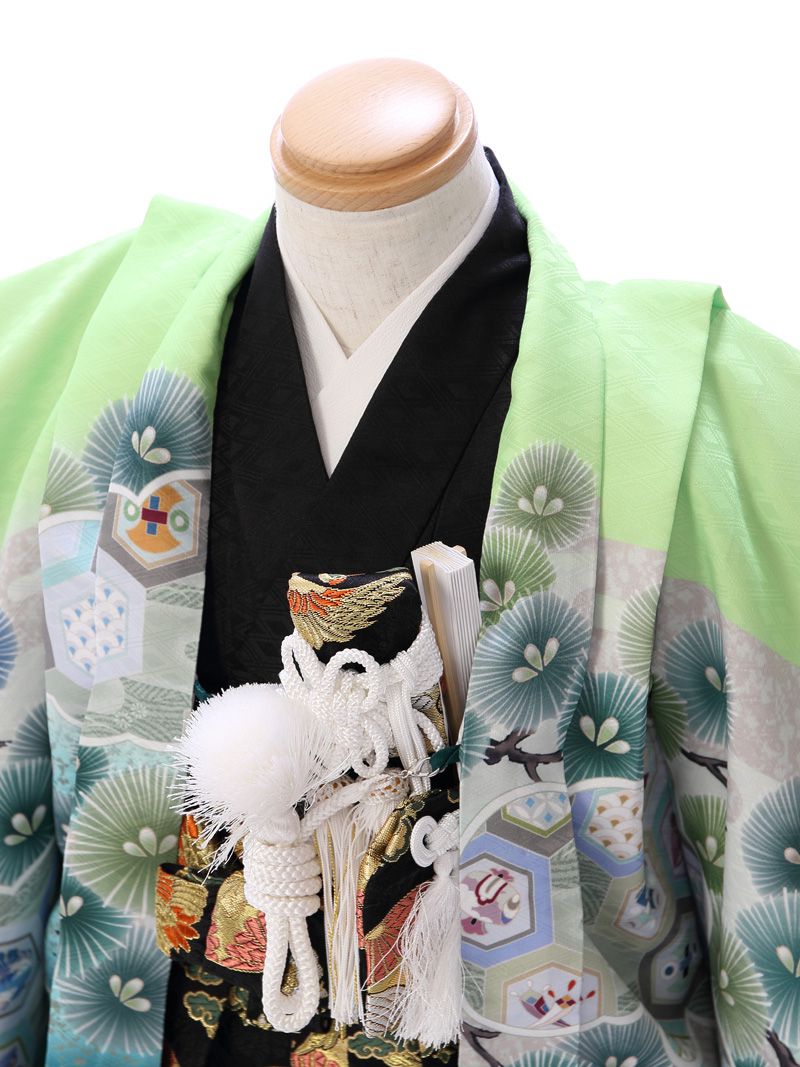 七五三|3歳男児|対応身長:95~105cm|花うさぎ|#E-3-035｜全国宅配可の「e-きものレンタル」